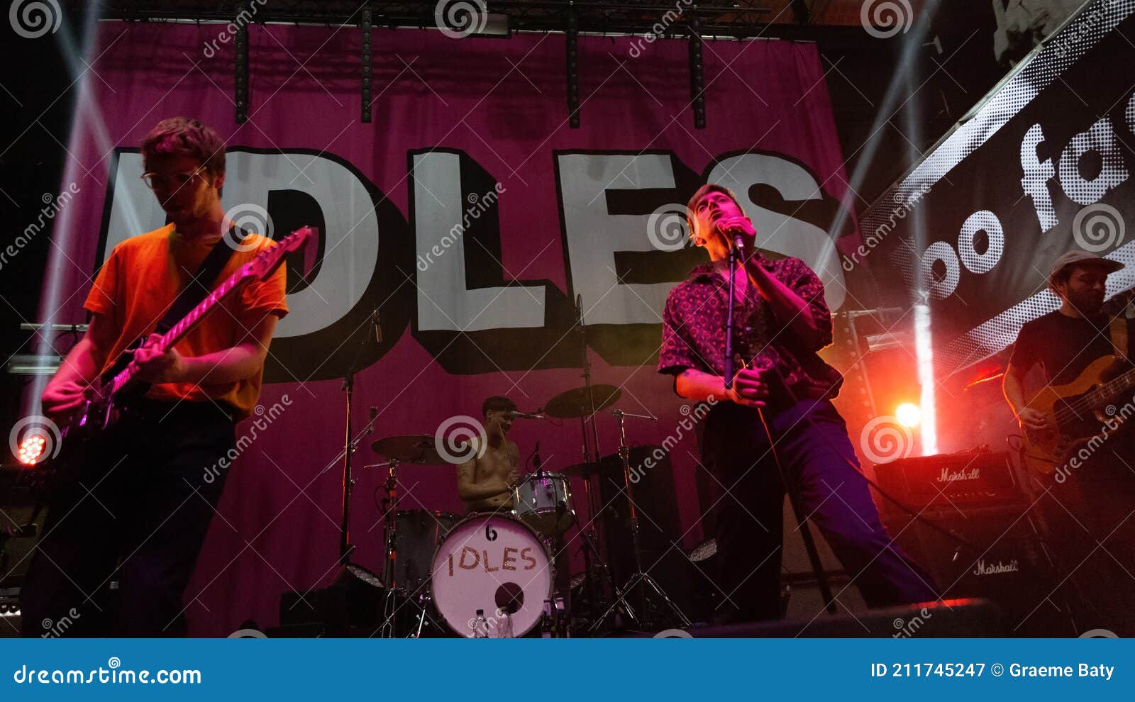 Heavy Lungs Band. Live at Newcastle Riverside Editorial Photography ...
