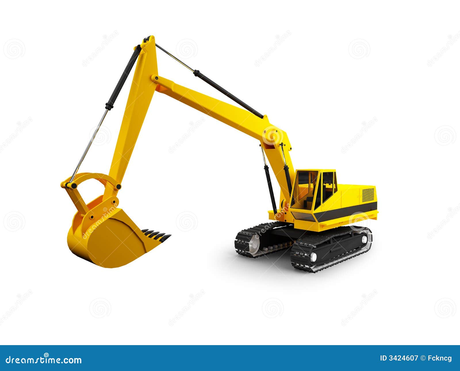 Heavy Machine Front View Stock Illustrations – 730 Heavy Machine Front ...