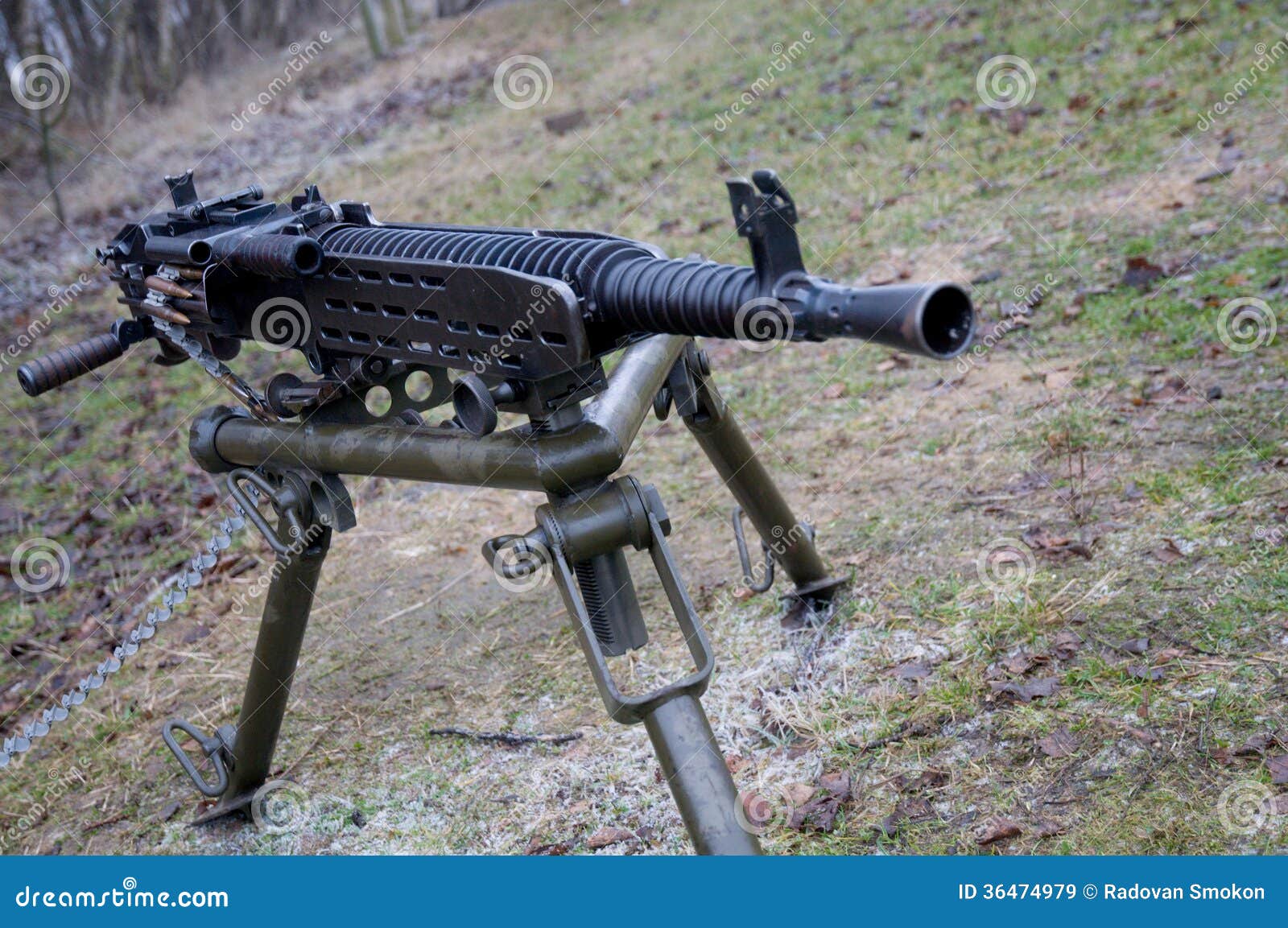 Heavy machine gun stock image. Image of heavy, mobile - 36474979