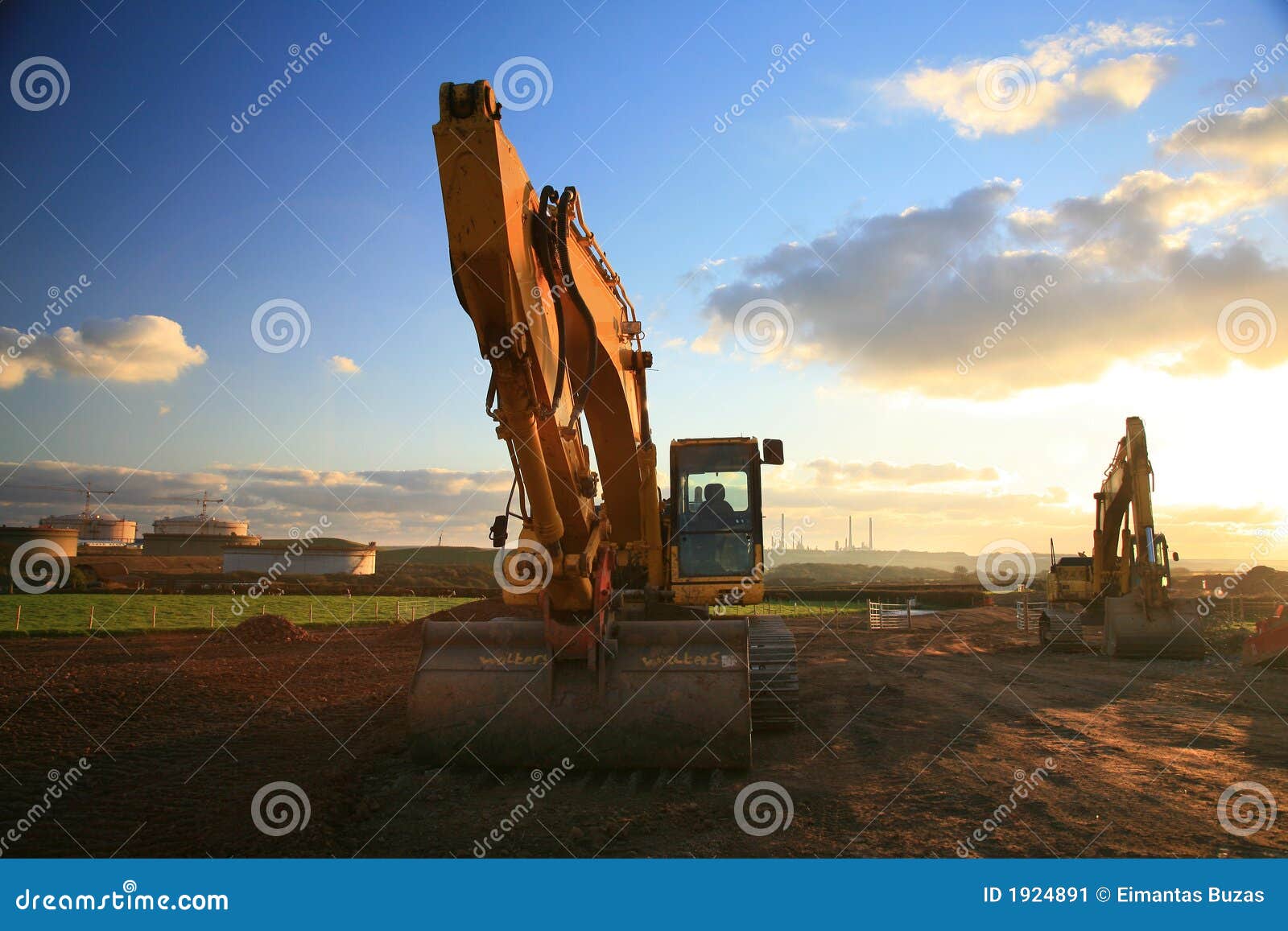 Heavy Machinery stock image. Image of machine, grader - 1924891