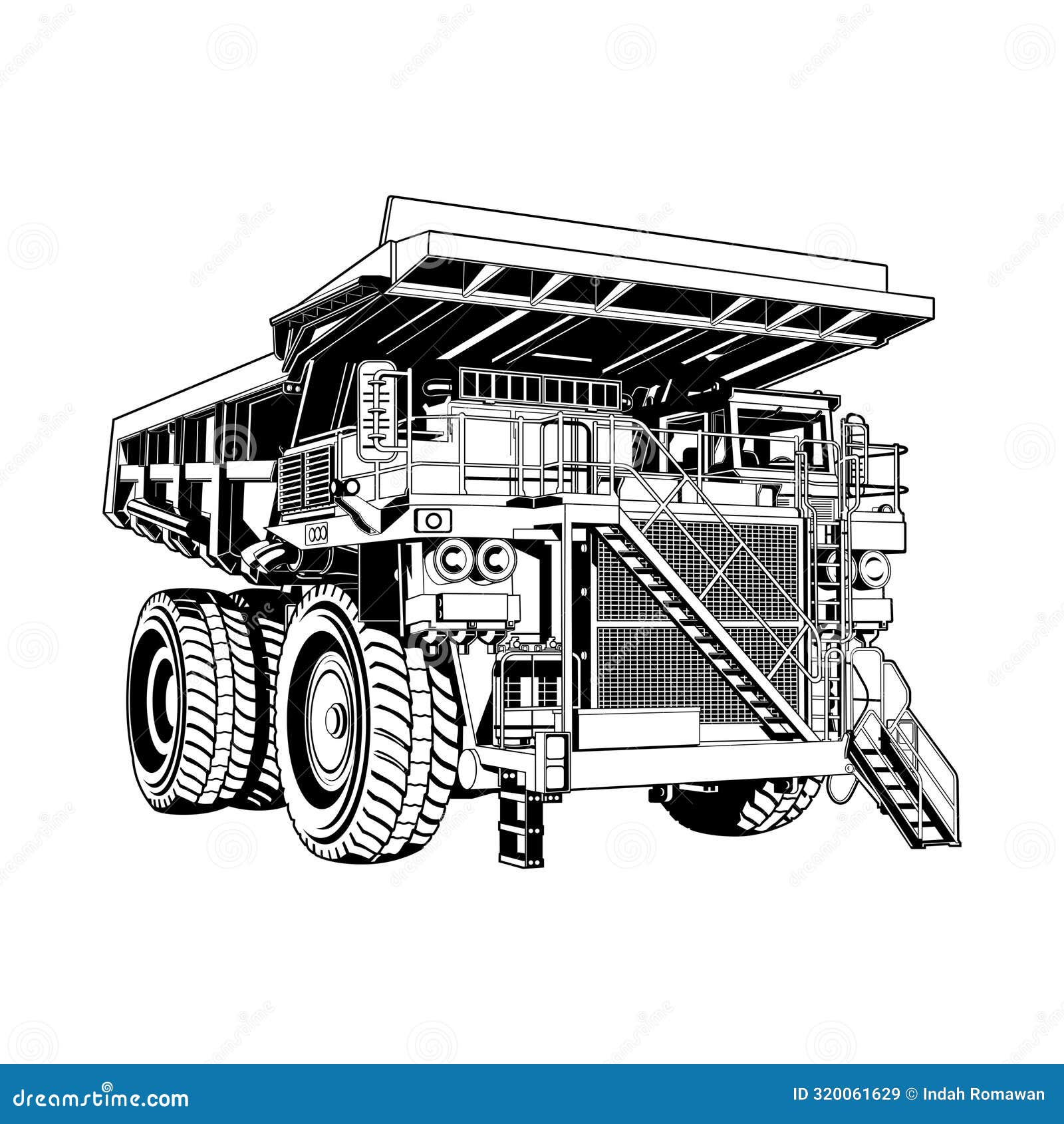 Heavy Machinery Construction Equipment Stock Vector - Illustration of ...