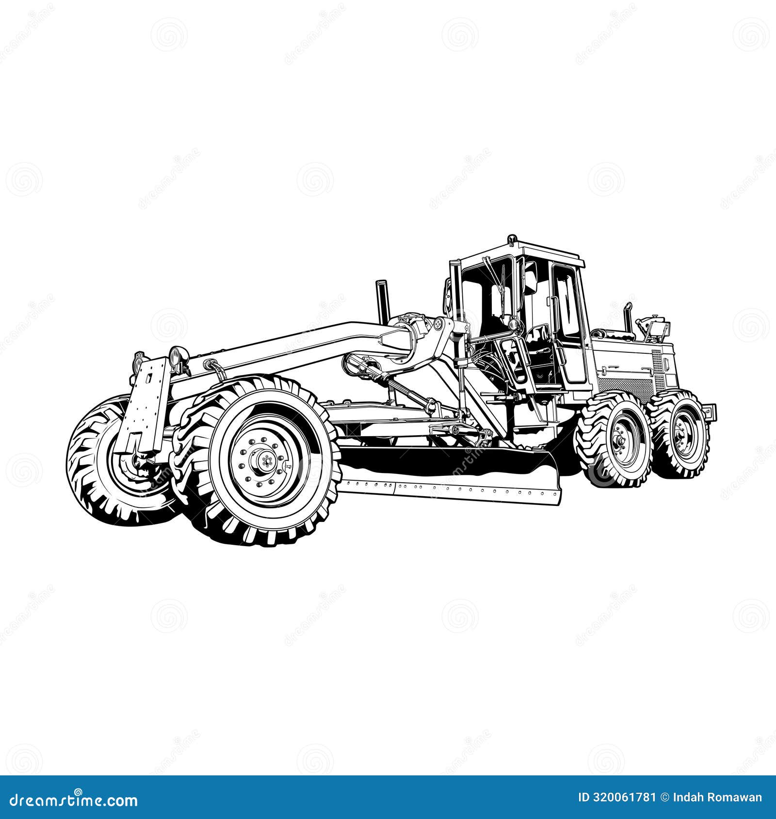 Heavy Machinery Construction Equipment Stock Illustration ...