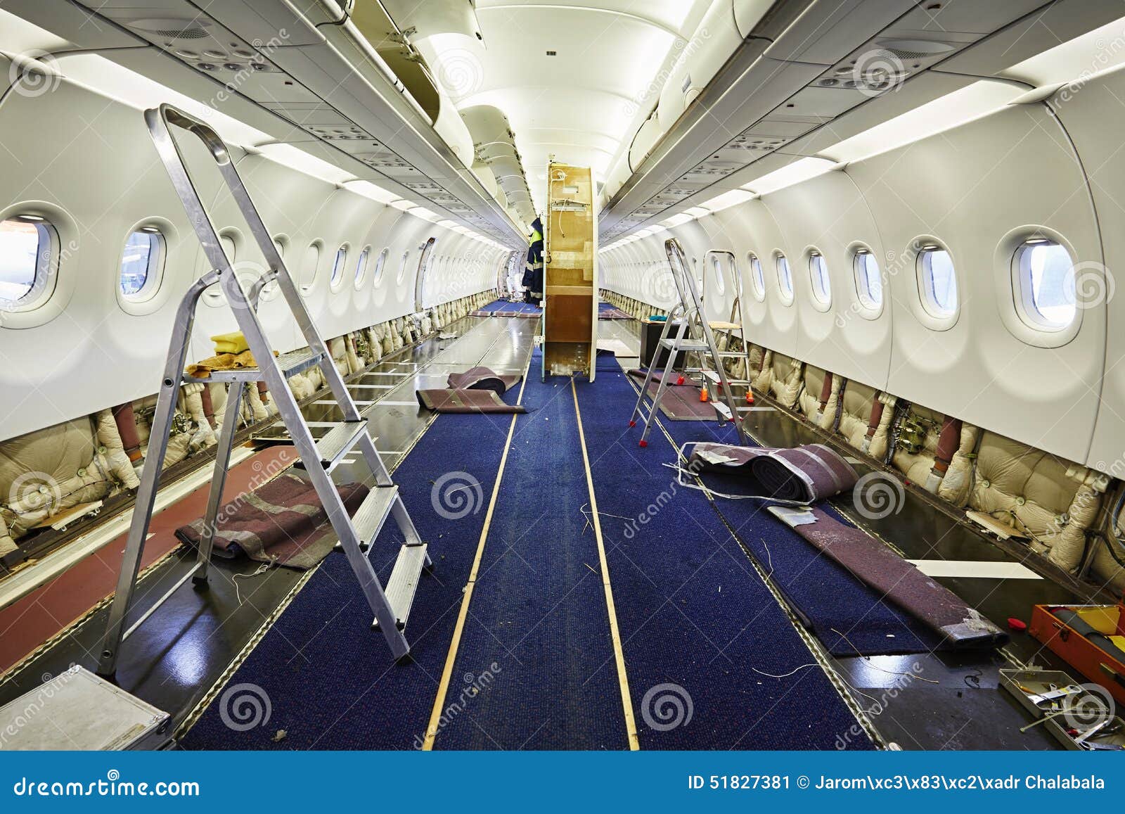 Heavy maintenance stock image. Image of fuselage, technology - 51827381