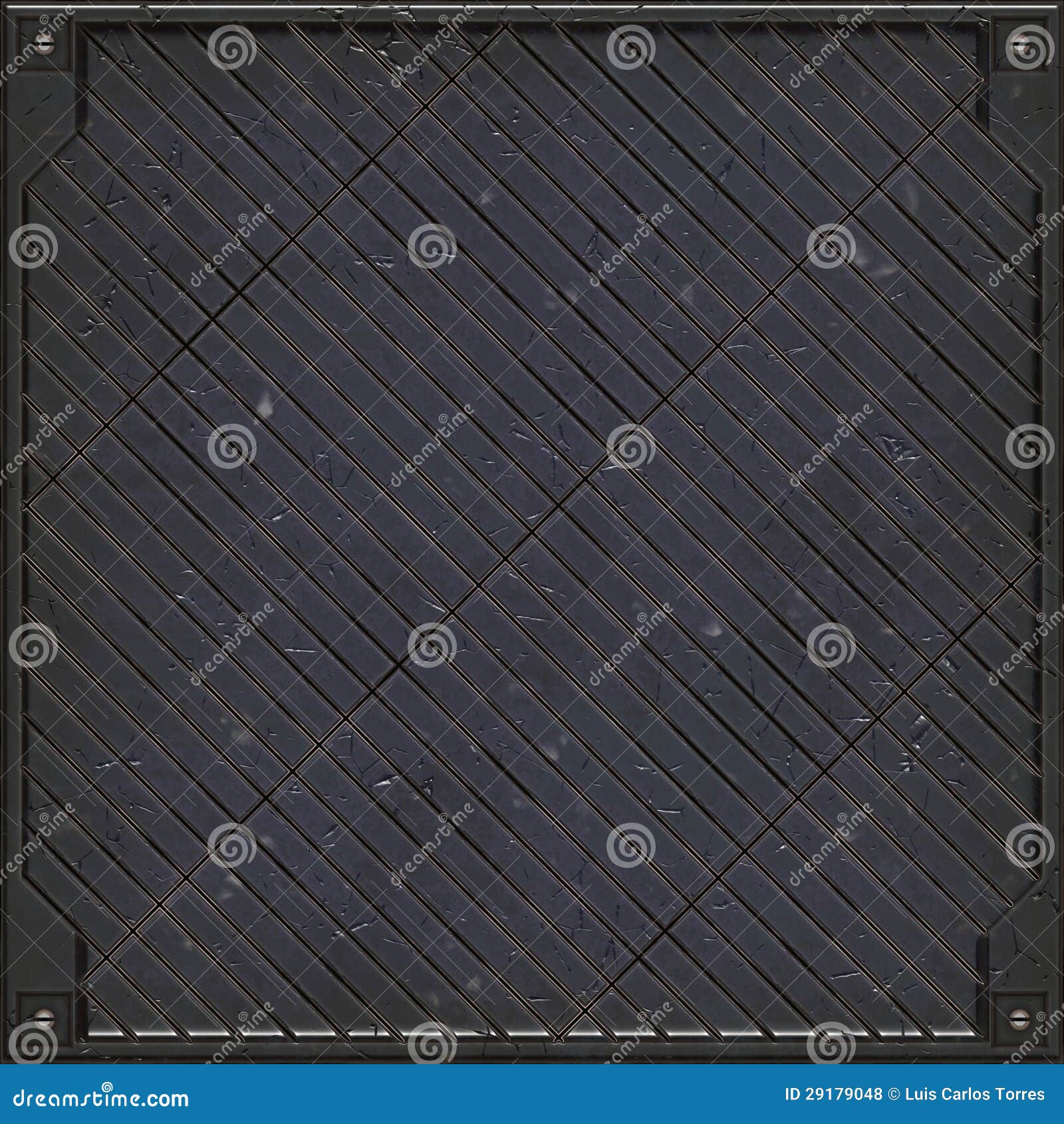 Heavy Manhole Cover (Seamless Texture) Stock Illustration ...