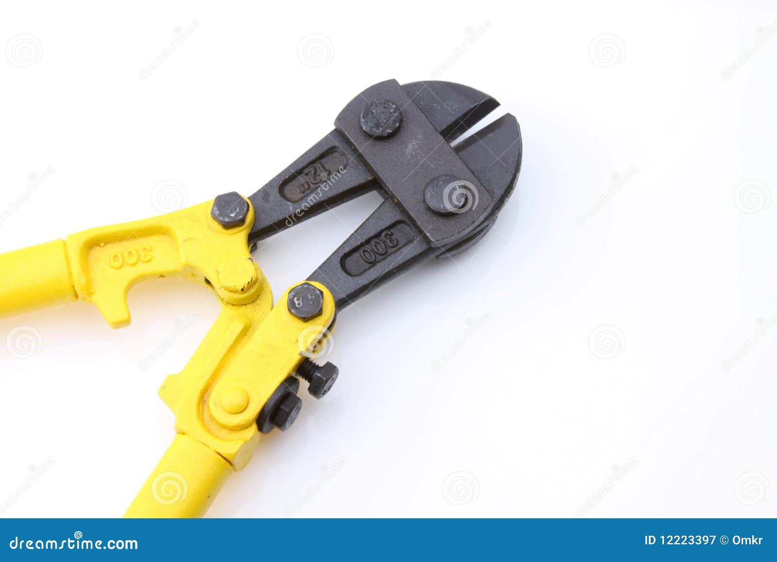 Heavy metal cutting plyer stock image. Image of sharp - 12223397