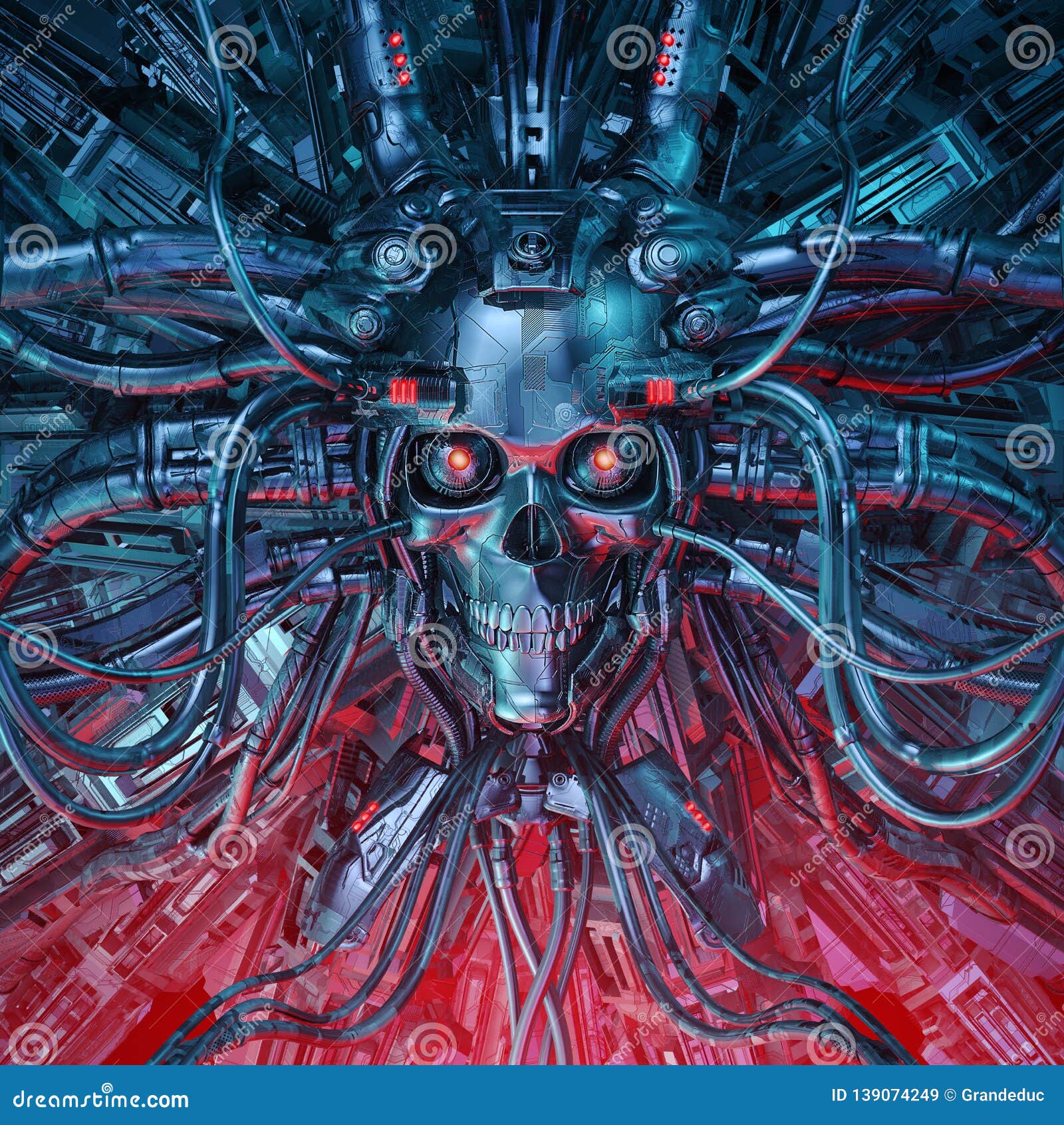 Heavy metal mind stock illustration. Illustration of gaming - 139074249