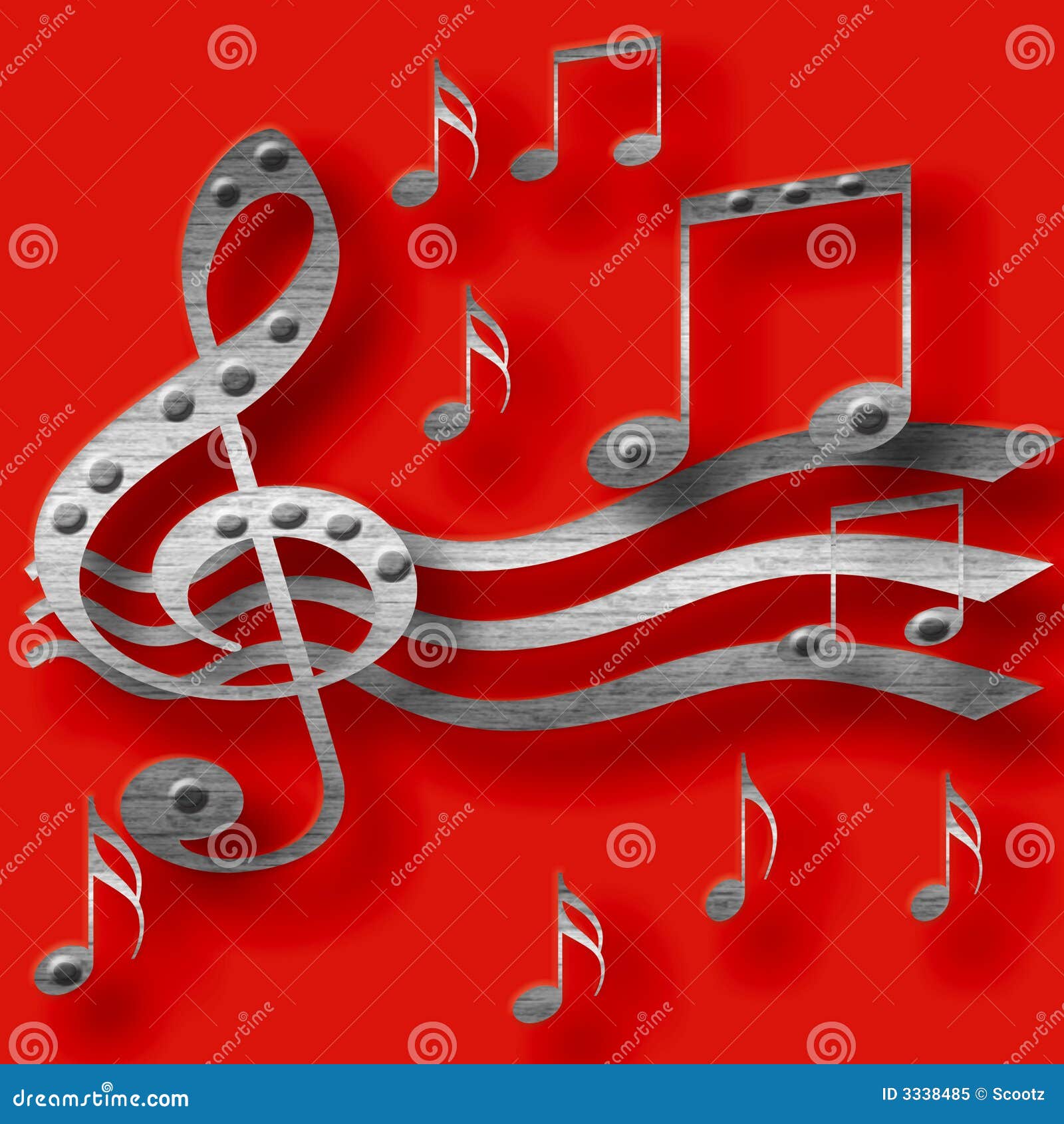 Heavy Metal Music Notes