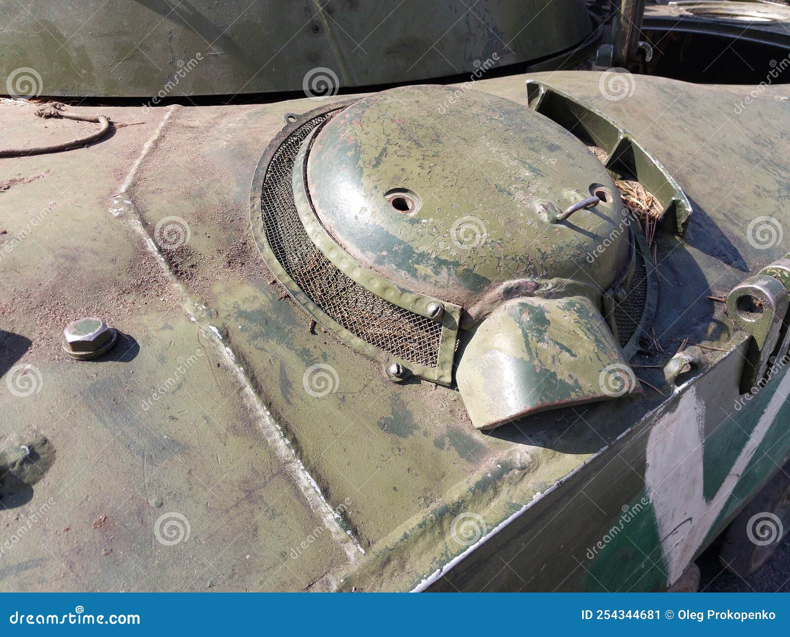 Heavy Military Equipment Destroyed in Battle Stock Image - Image of ...