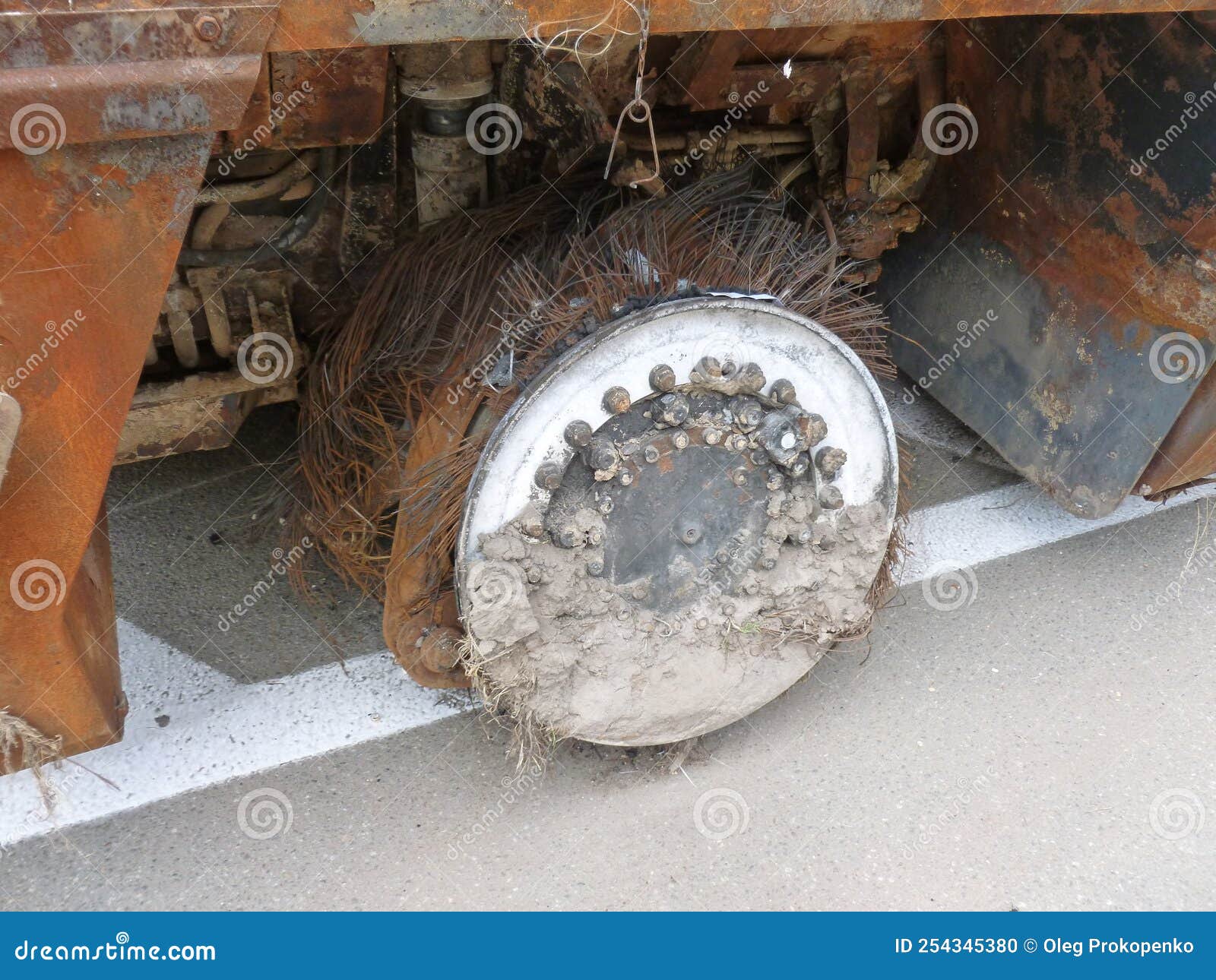 Heavy Military Equipment Destroyed in Battle Stock Photo - Image of ...