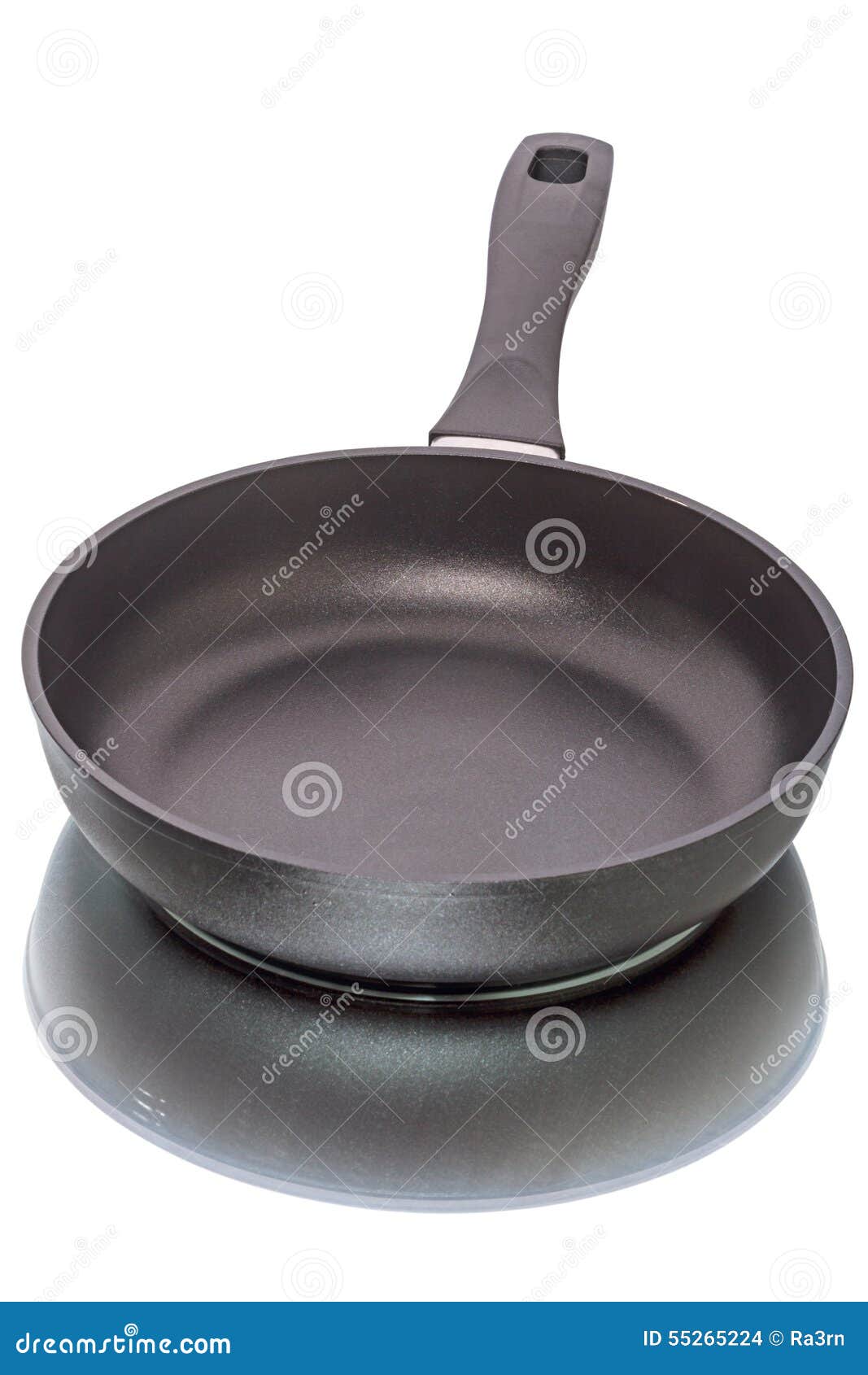Heavy Pan with Non-stick Coating Stock Photo - Image of pots, handle ...