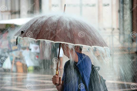 Heavy Rain stock photo. Image of rain, weather, overcast - 20609500