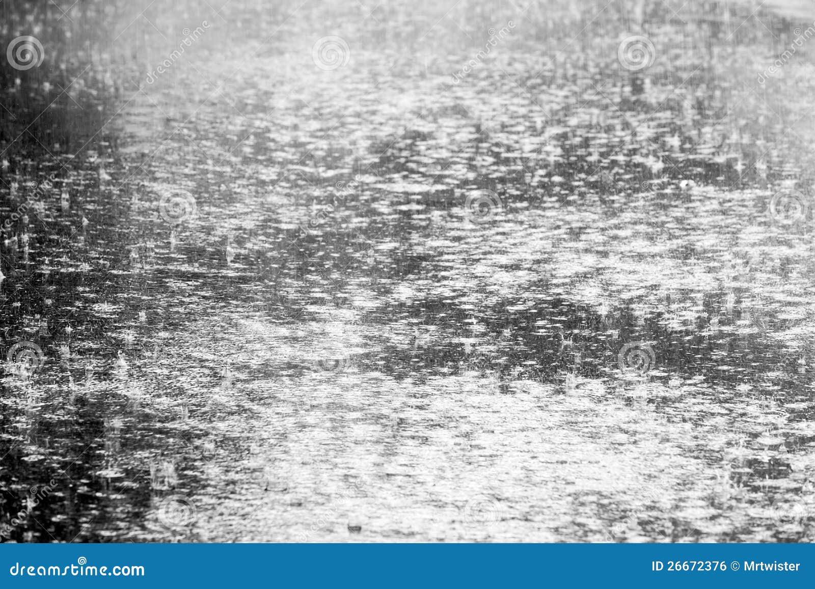 Heavy rain stock photo. Image of flowing, urban, raindrop - 26672376