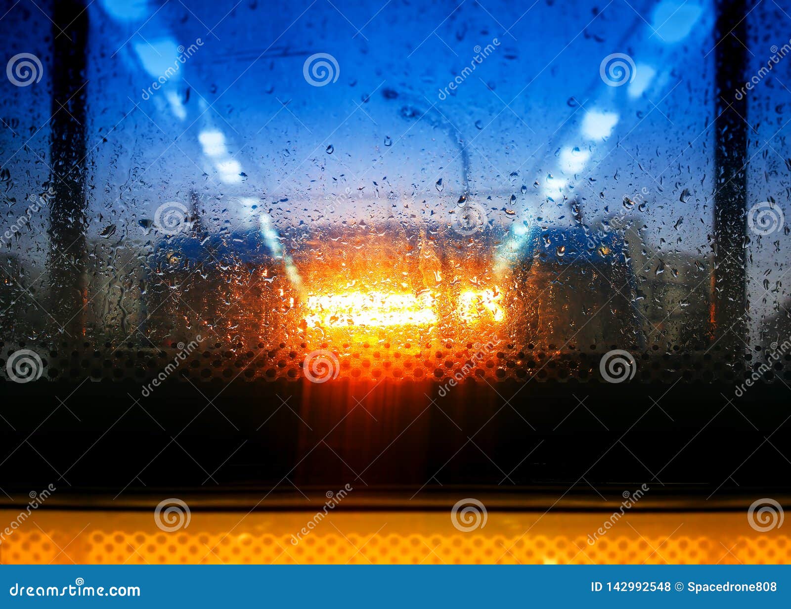 Rain Bus Window Stock Images - Download 357 Royalty Free Photos