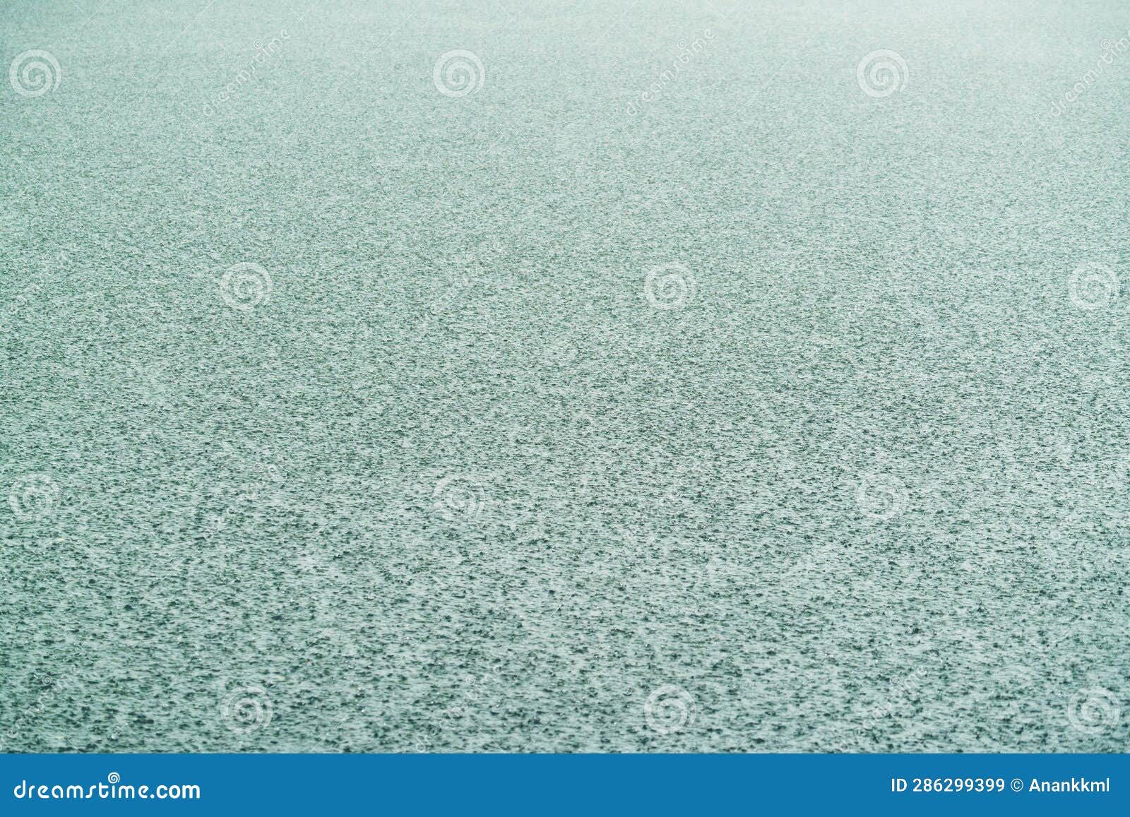 Rain Hitting the Water Surface Stock Image - Image of rainy, splashing ...