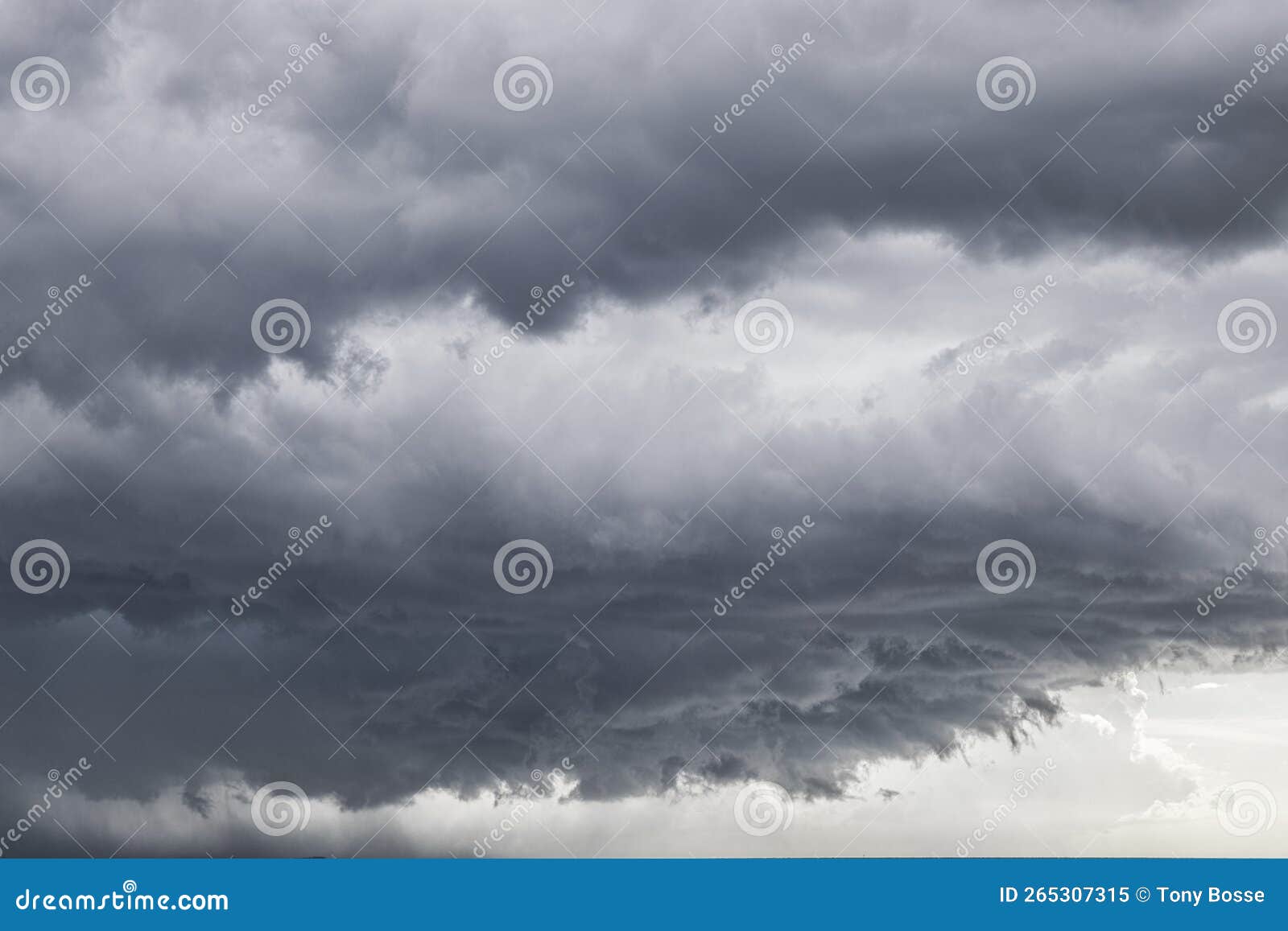 Heavy Rain Storm Clouds stock image. Image of tropical - 265307315