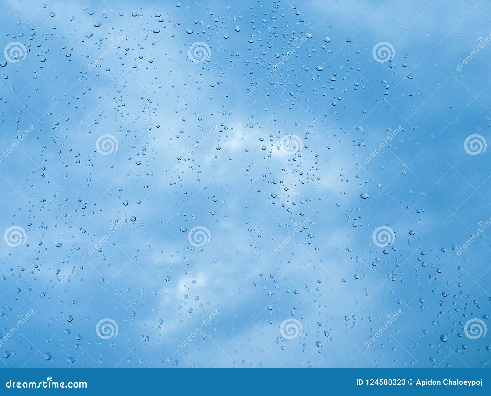 After heavy raining sky. stock image. Image of people - 124508323