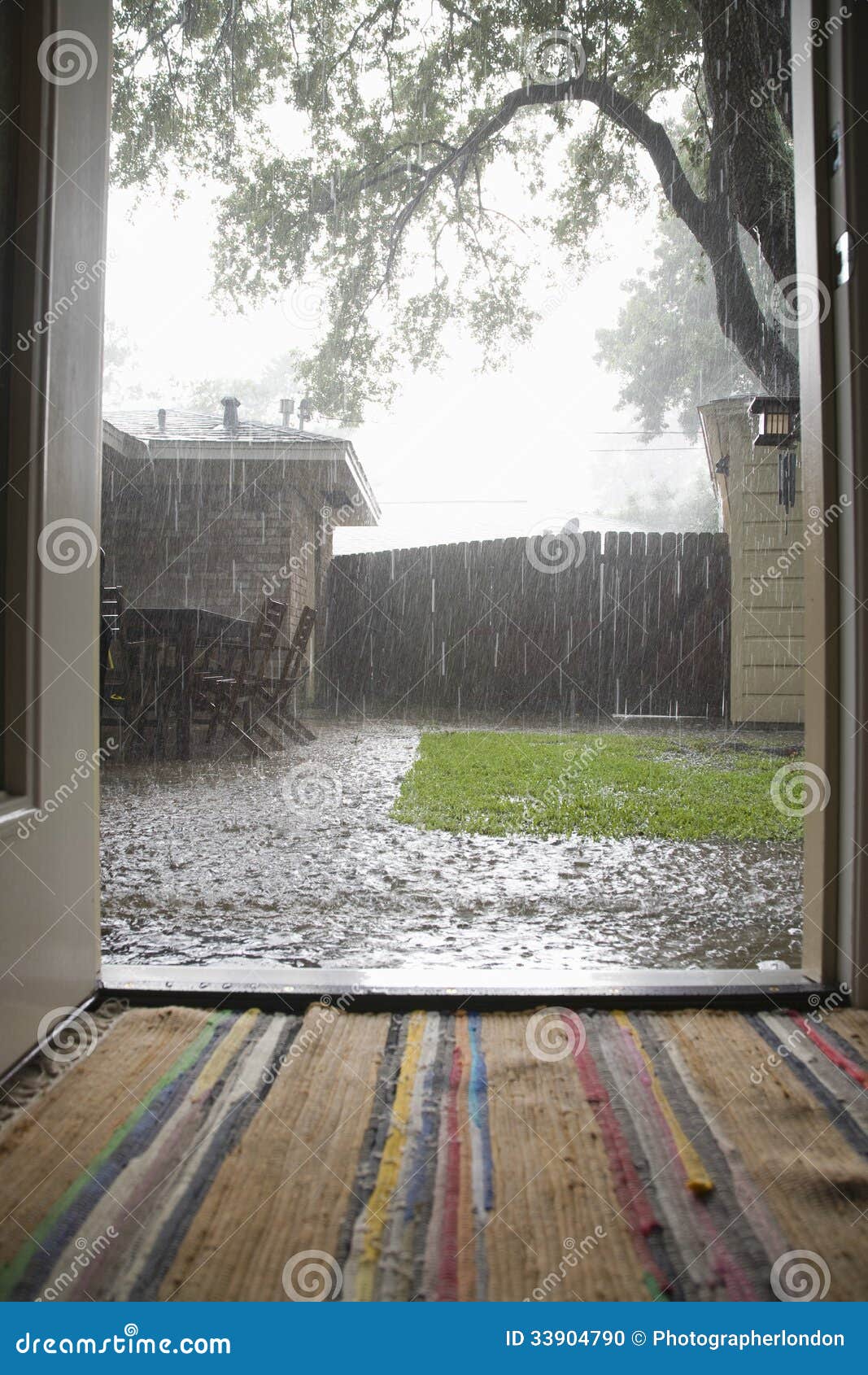 Heavy Rain Outside