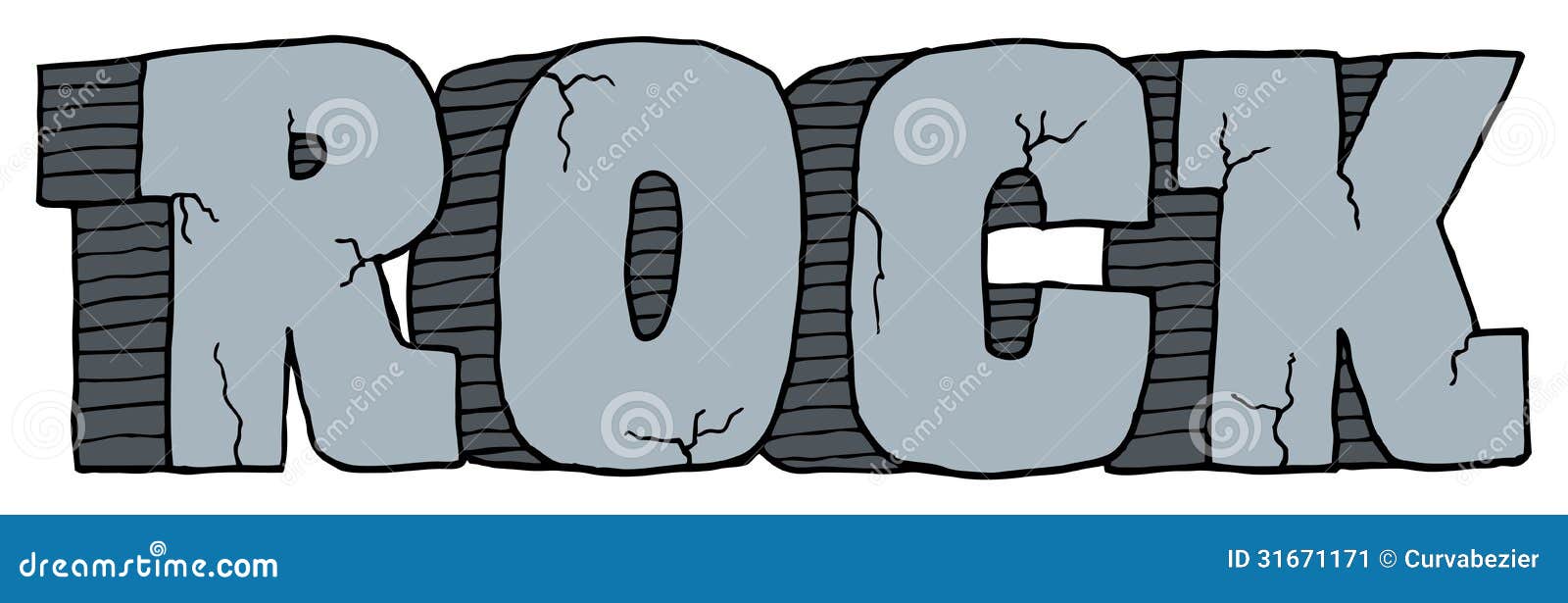 Heavy rock stock illustration. Illustration of rock, single - 31671171