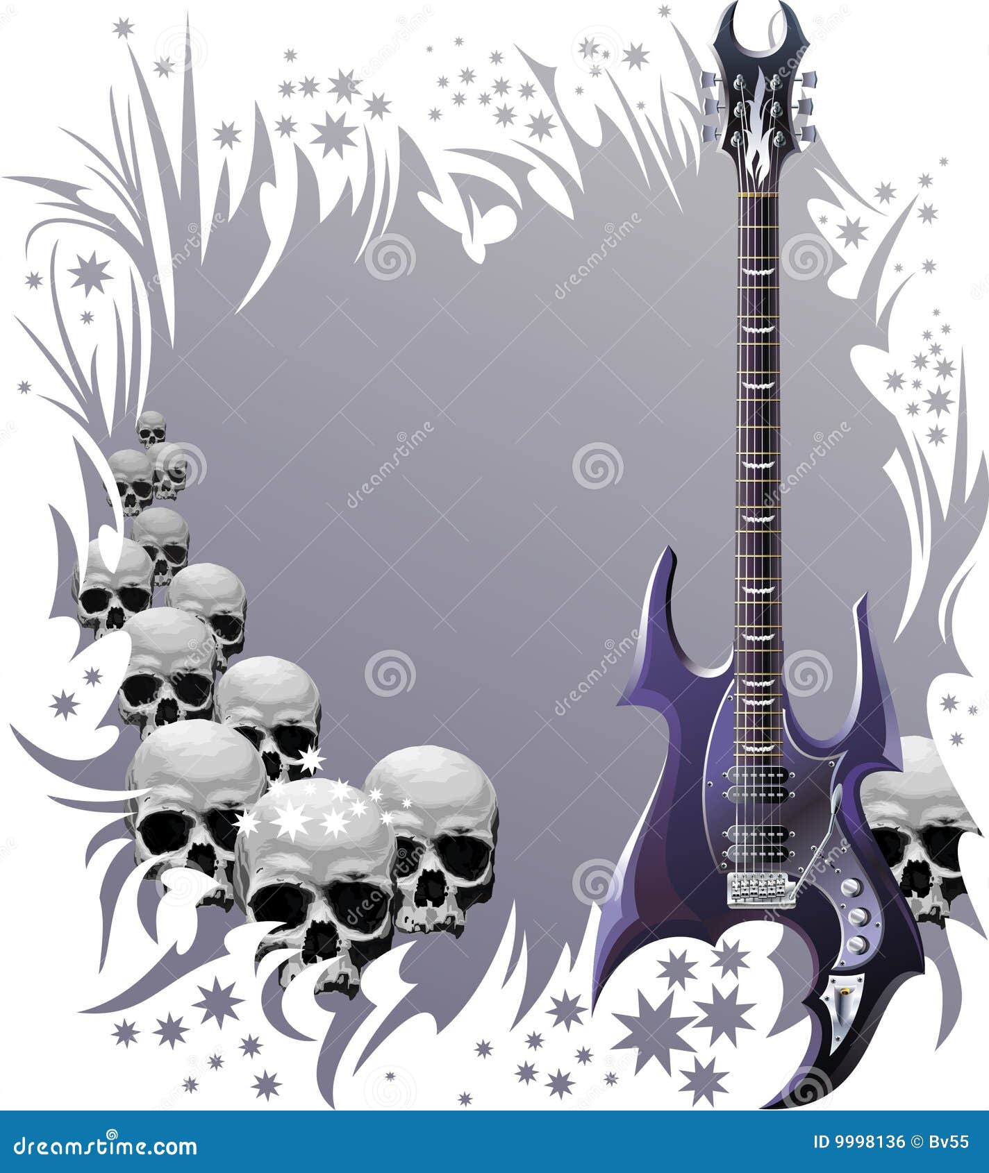 Heavy Rock Background Cartoon Vector | CartoonDealer.com #9998213