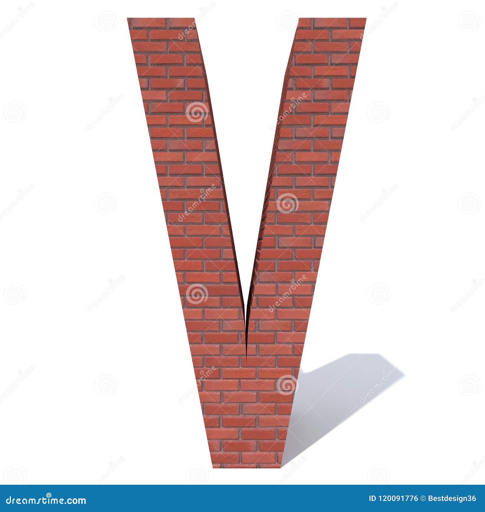 Heavy Rough Masonry Constructed Font or Type Stock Illustration ...