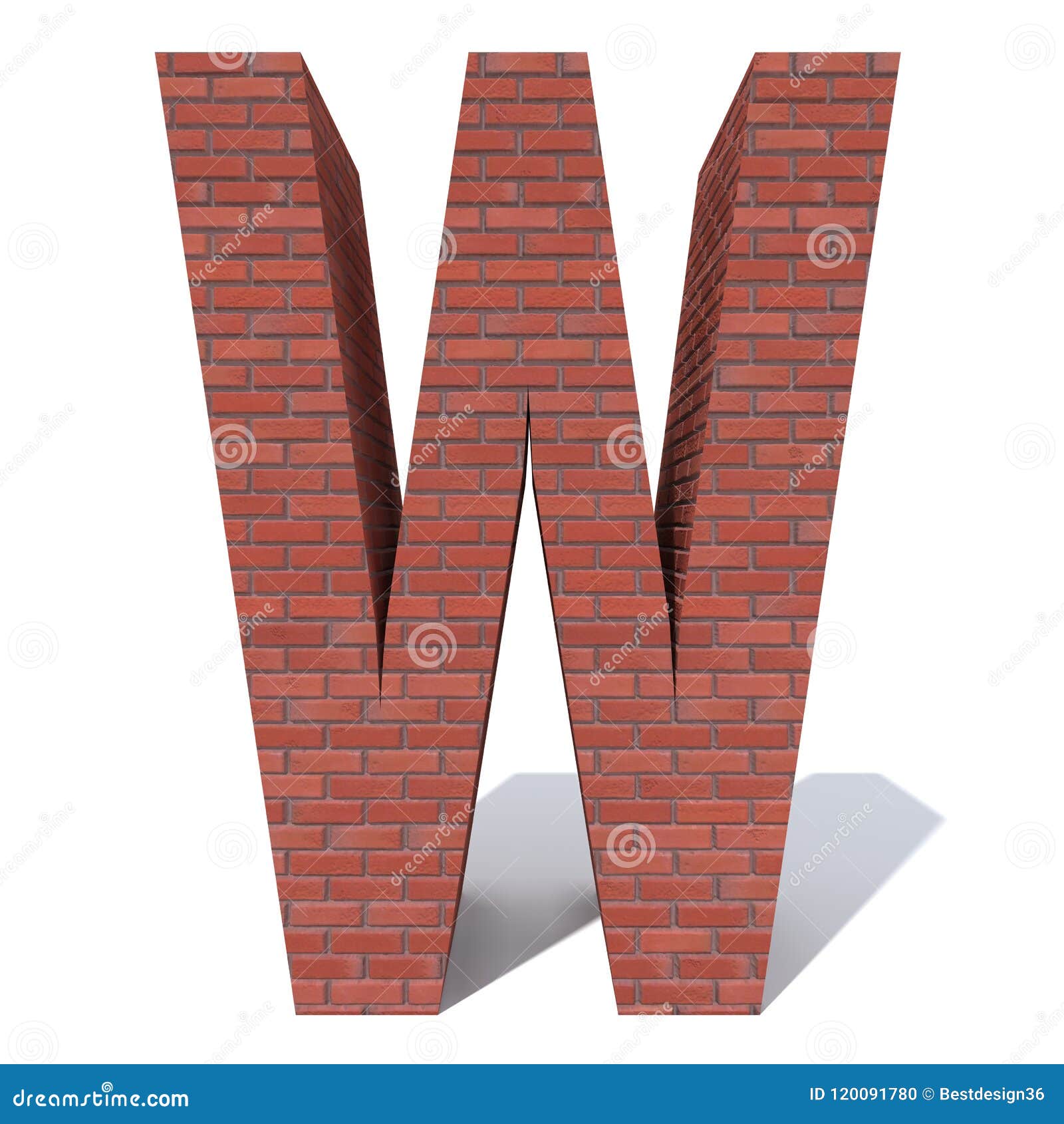 Heavy Rough Masonry Constructed Font or Type Stock Illustration ...