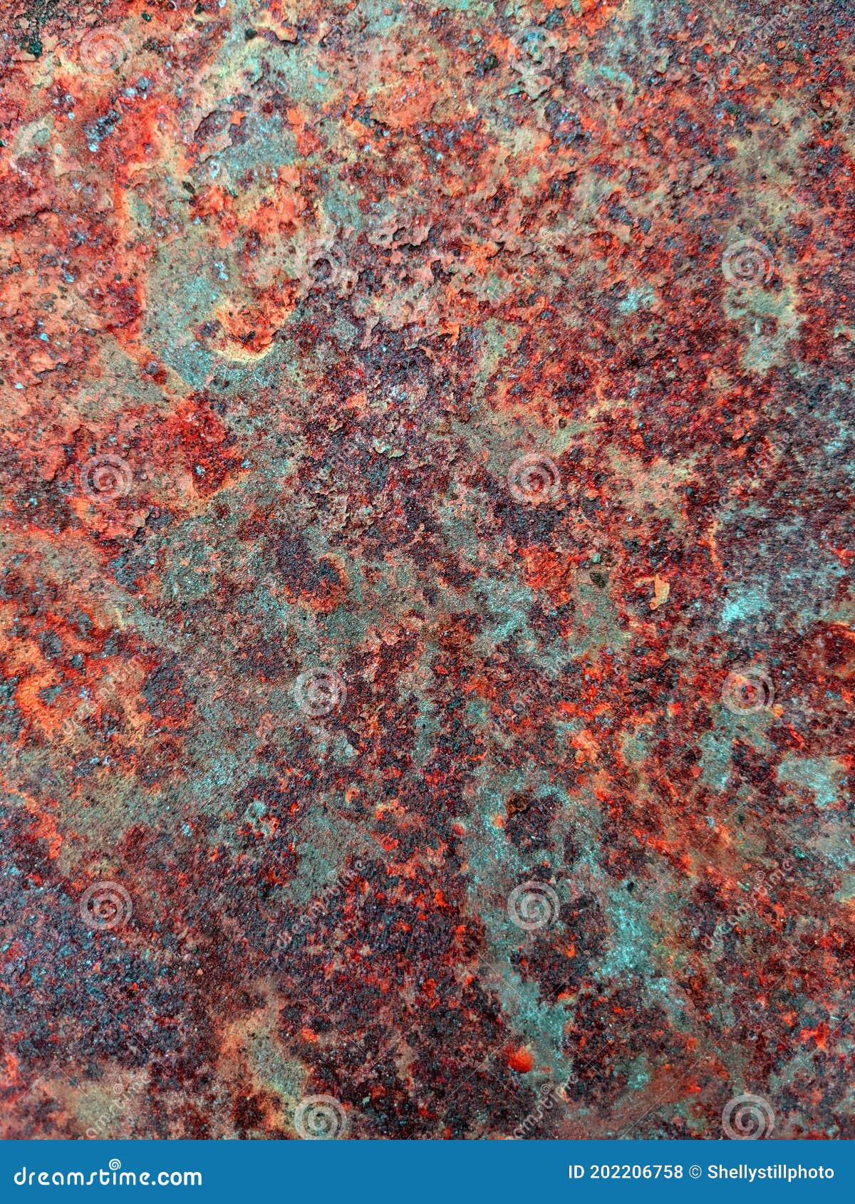Heavy Rust on Metal Background Stock Photo - Image of textured, parts ...