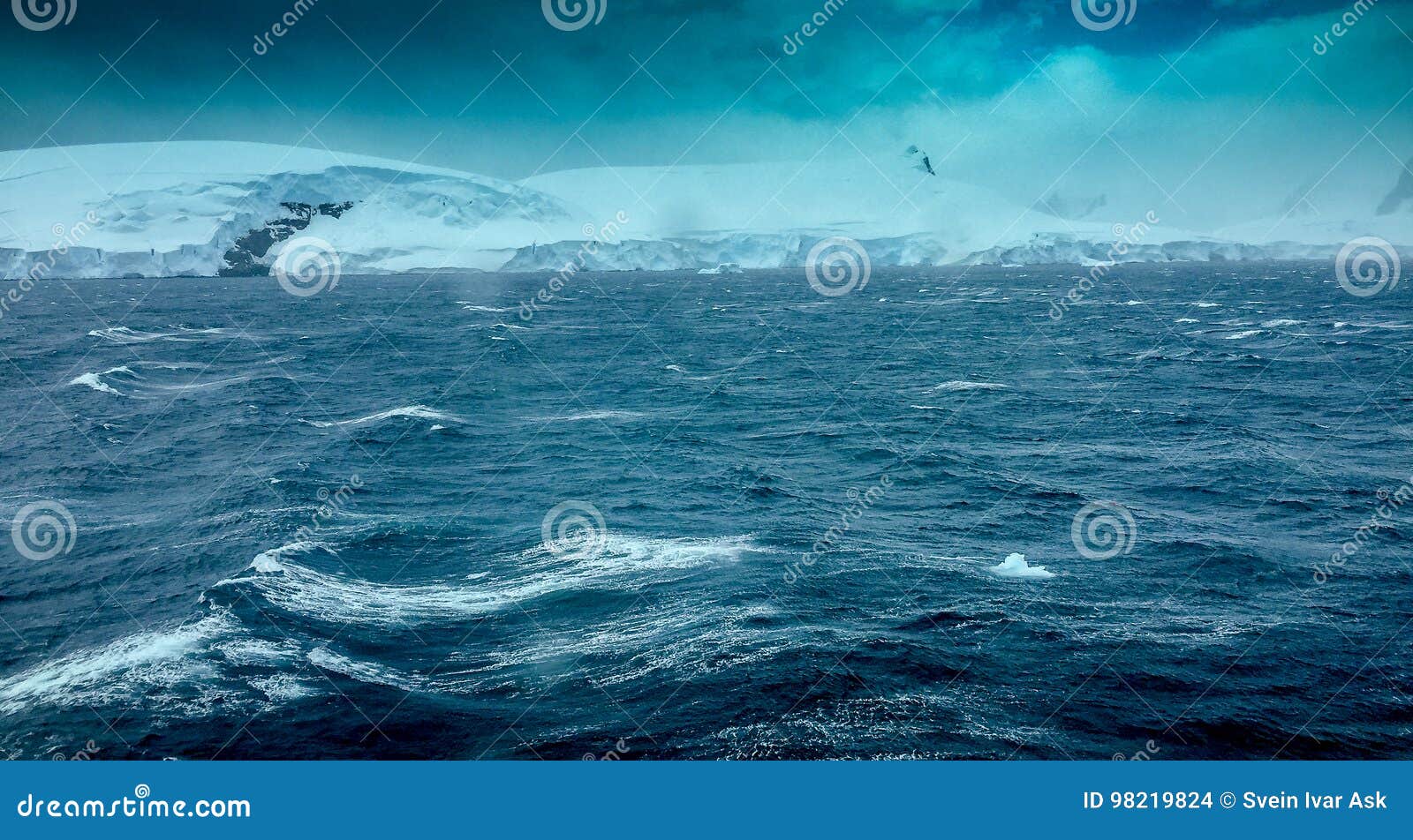 Heavy Seas in the Antarctic Stock Photo - Image of waves, wild: 98219824