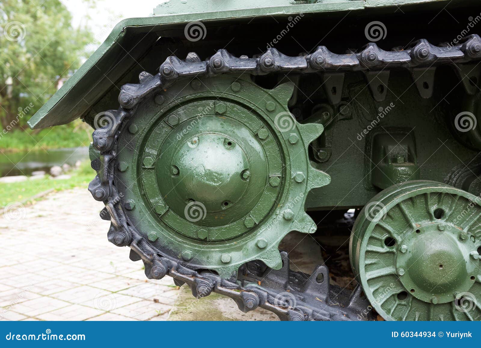 Heavy Self-propelled Artillery ISU-152 Model 1943 Stock Photo - Image ...
