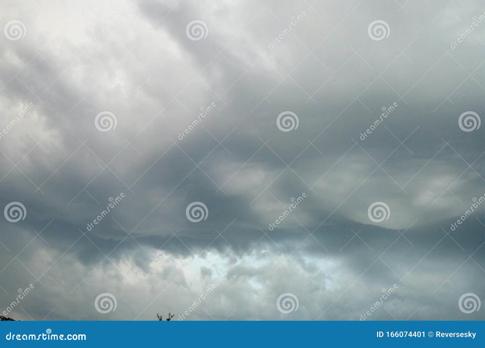 Heavy Sky Massive Clouds Wavy Stock Image - Image of massive, heavy ...