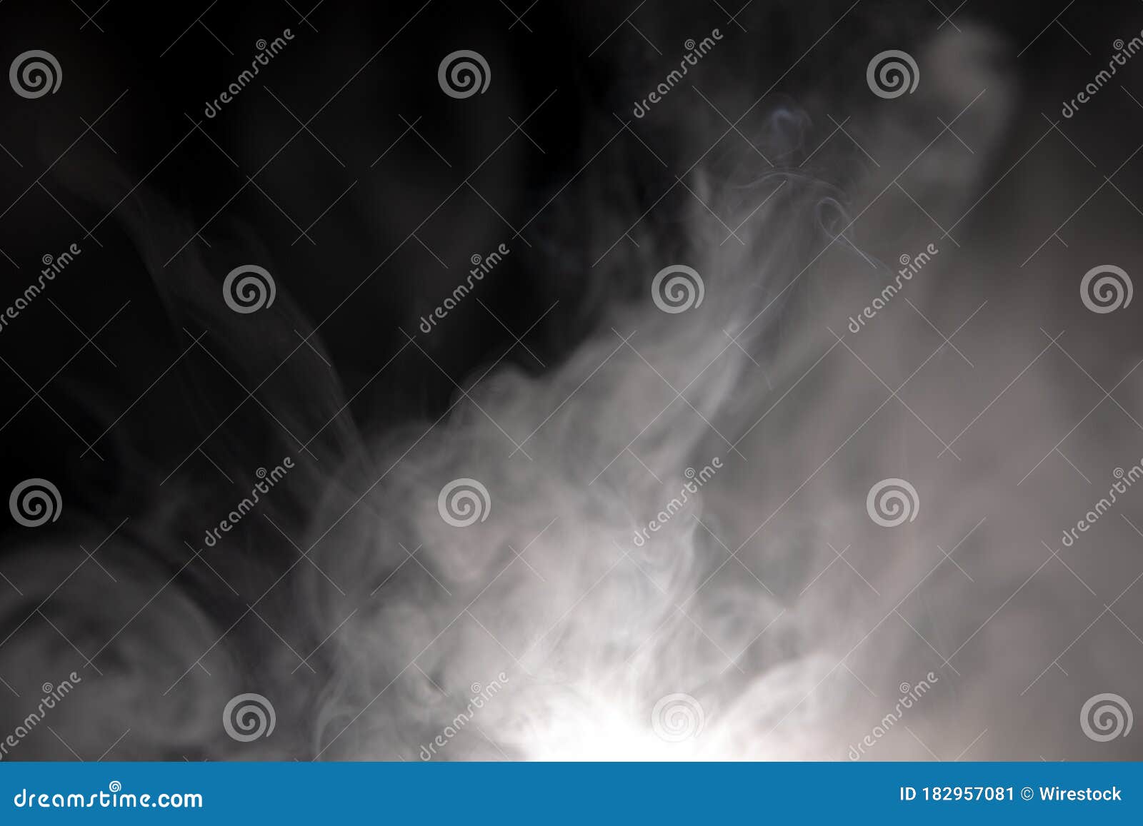 Heavy Smoke Isolated on a Black Background - Cool for Wallpapers Stock ...