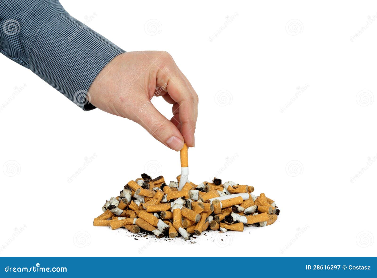 Heavy smoker stock image. Image of health, dependence - 28616297