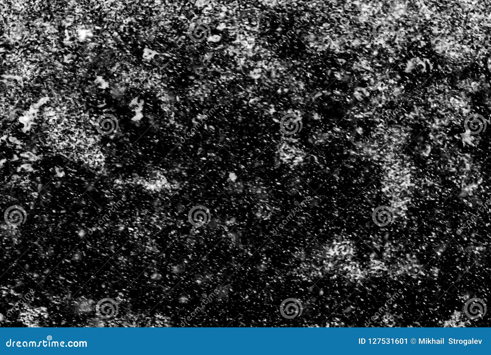 A Heavy Snow Blizzard on Black Background Stock Image - Image of motion ...