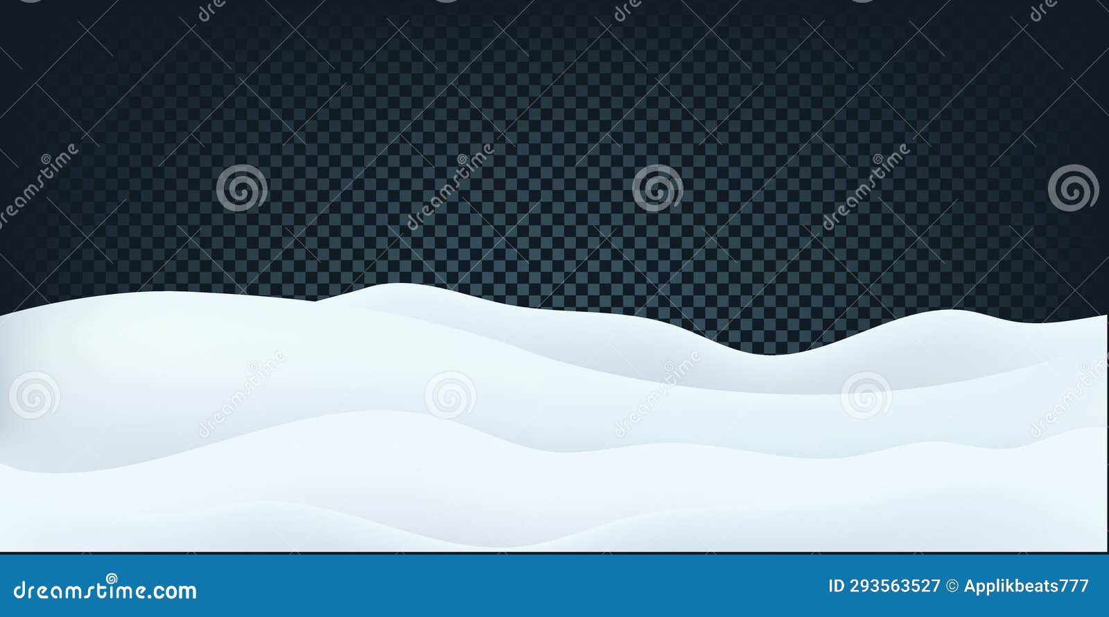 Heavy Snowfall an Different Shapes and Forms Stock Vector ...