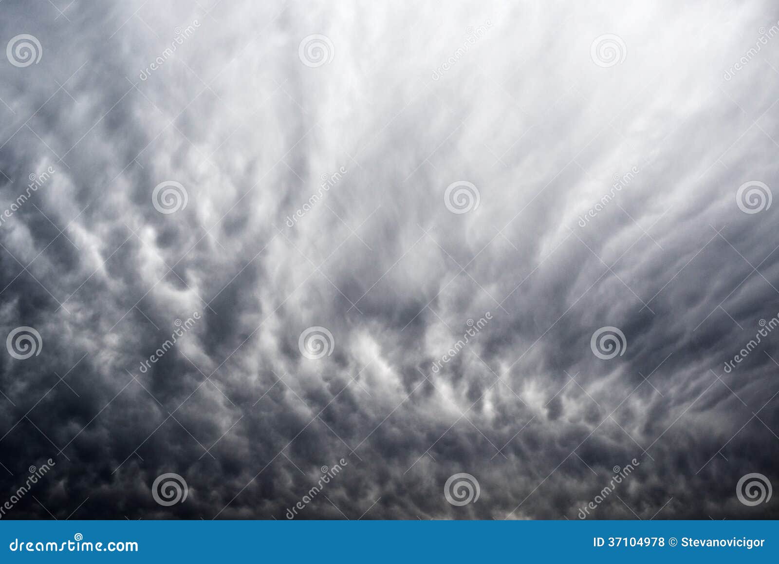Heavy Storm Clouds Bringing the Cold Winter Weather Stock Photo - Image ...