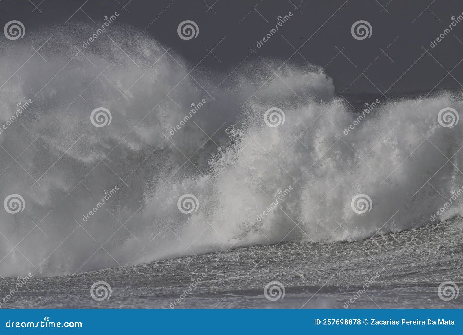 Heavy storm sea wave stock photo. Image of coastal, ocean - 257698878