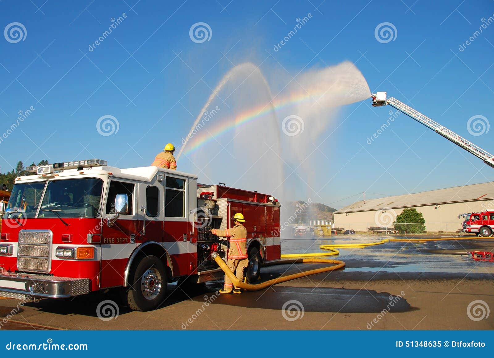 Heavy Streams stock image. Image of rescue, pump, safety - 51348635
