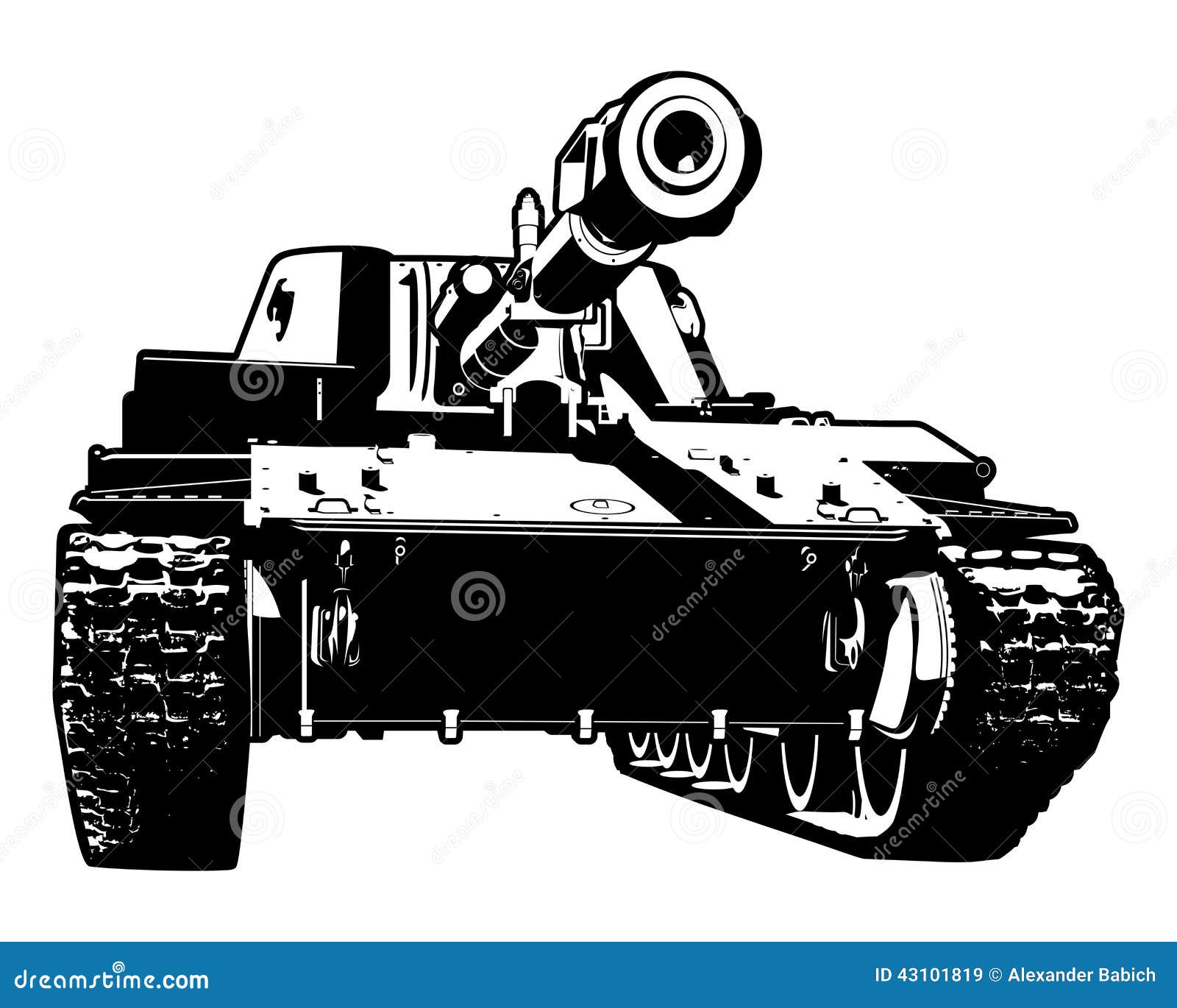 Heavy Tank Stock Vector - Image: 43101819