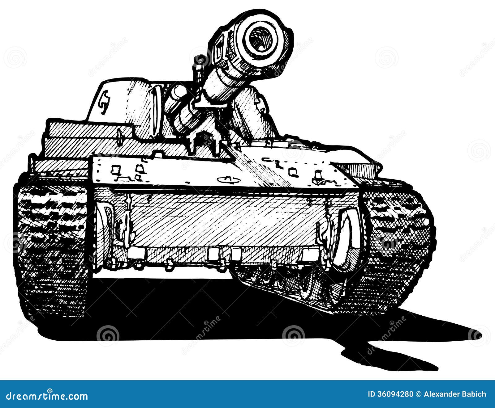 Heavy Tank With Fictional Design On Iran Flag Background - Modern Tank ...