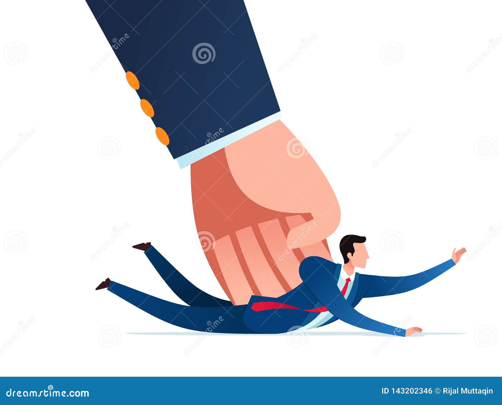 Heavy Task and Responsibility Stock Vector - Illustration of leadership ...