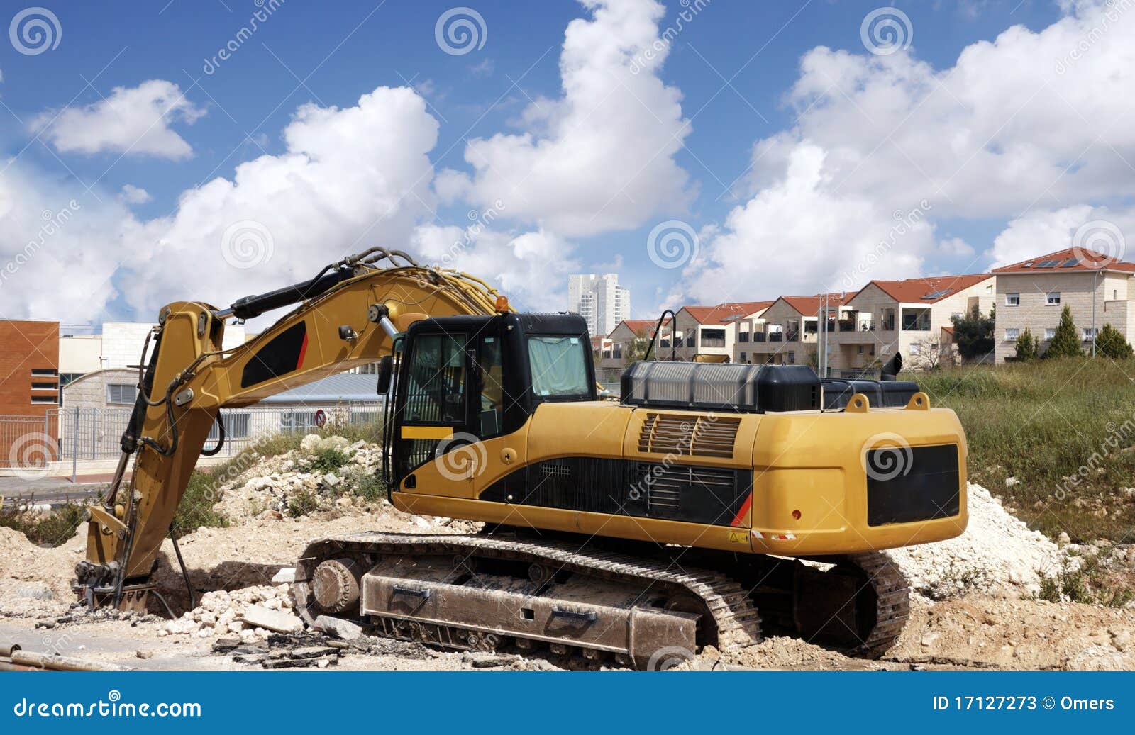 Heavy Tractor stock image. Image of operate, isolated - 17127273
