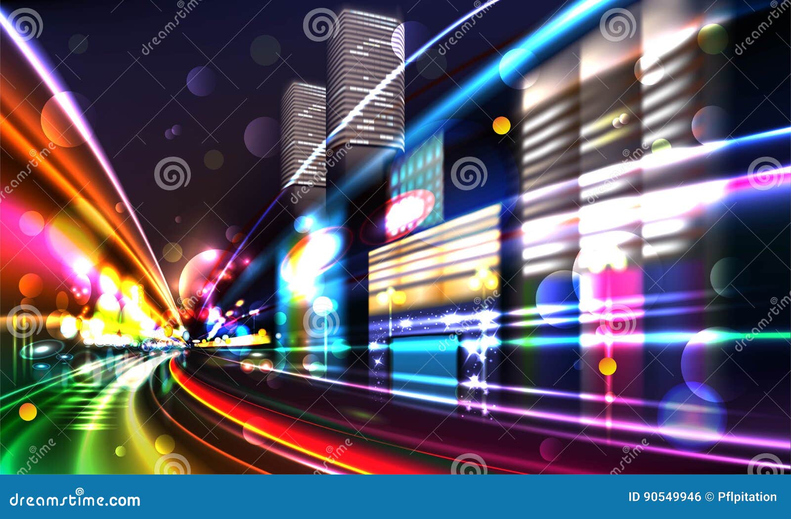 Heavy traffic stock vector. Illustration of culture, metropolis - 90549946