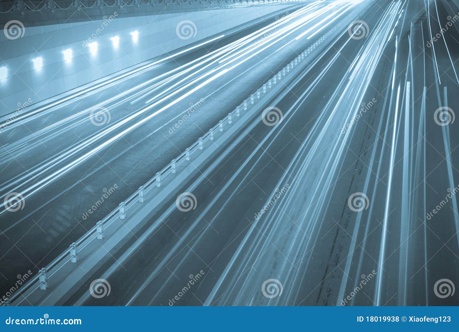 Heavy traffic flow stock photo. Image of drive, tunnel - 18019938