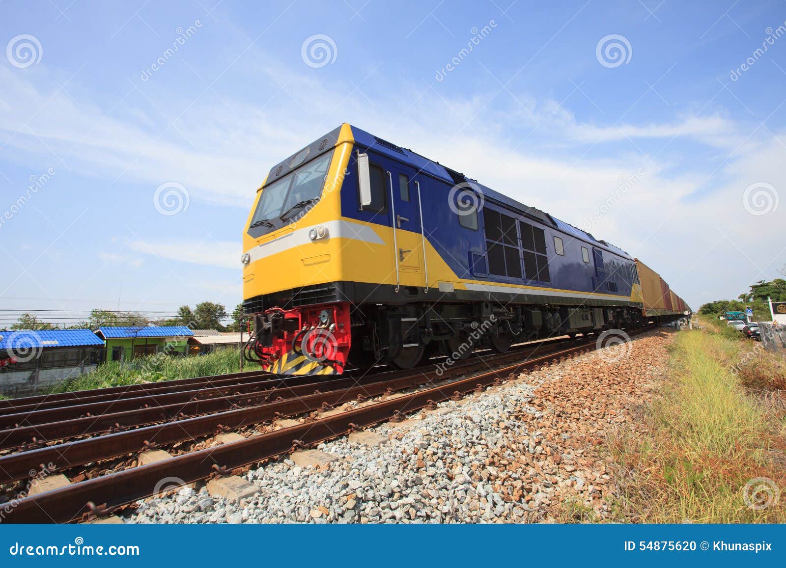 Heavy trains stock photo. Image of industries, large - 54875620