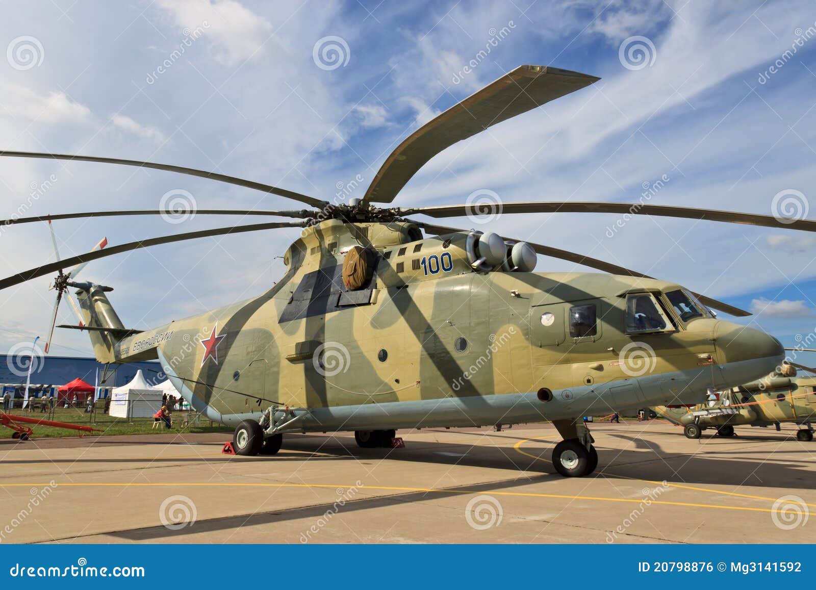 Heavy Troop-transport Helicopter Mi-26 Editorial Image | CartoonDealer ...