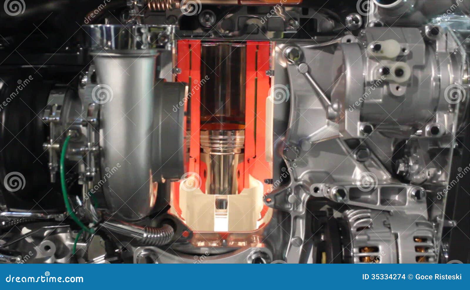 Heavy truck engine detail stock video. Video of technology - 35334274