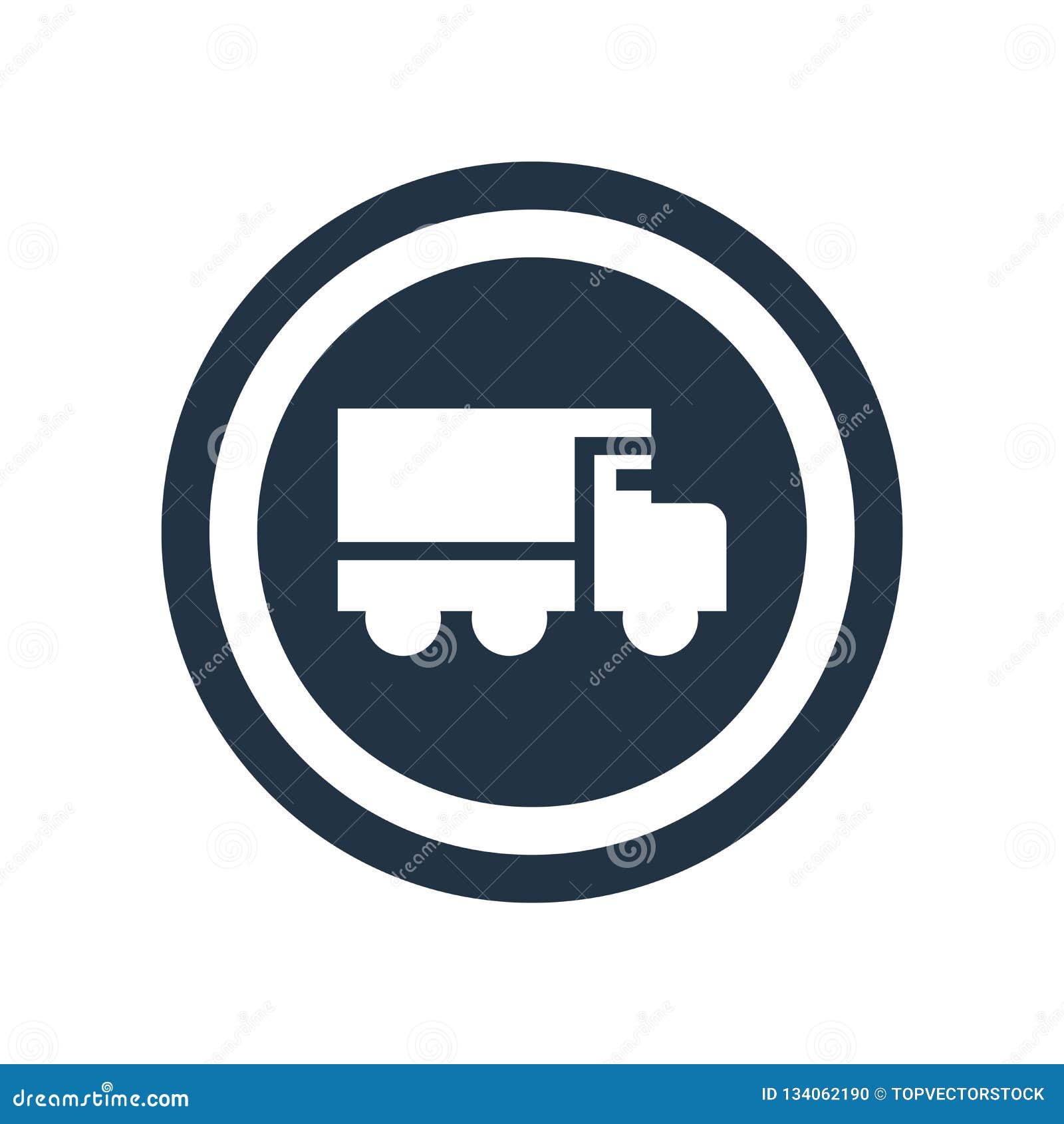 Heavy Vehicle Icon Vector Isolated on White Background, Heavy Vehicle ...