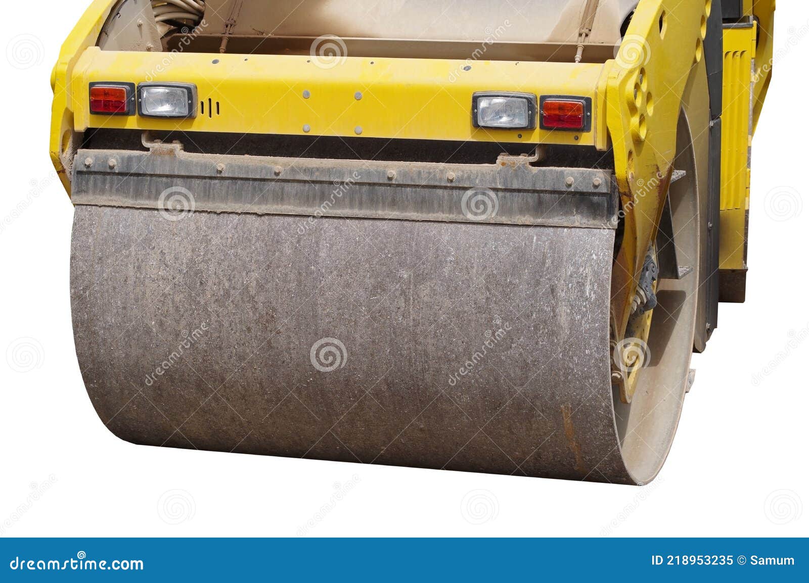 Heavy Vibration Roller Compactor for Road Repairing Stock Image - Image ...