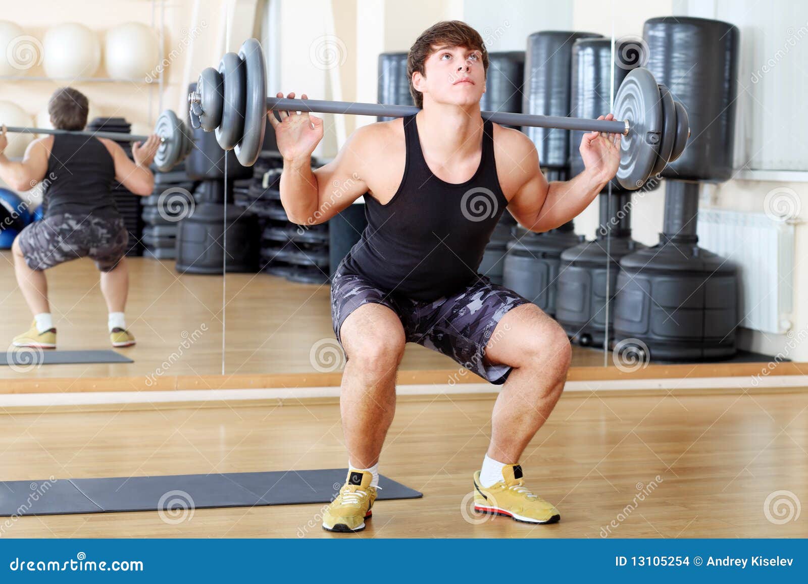 Heavy weight stock photo. Image of chest, athletic, healthy - 13105254
