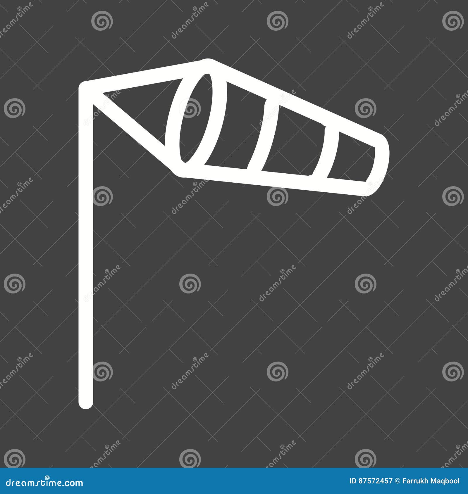 Heavy Winds stock vector. Illustration of cyclone, winter - 87572457