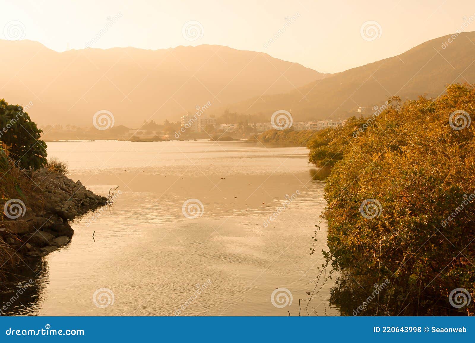 The Hebe Haven at Sai Kung , Hk 11 Dec 2005 Stock Photo - Image of ...